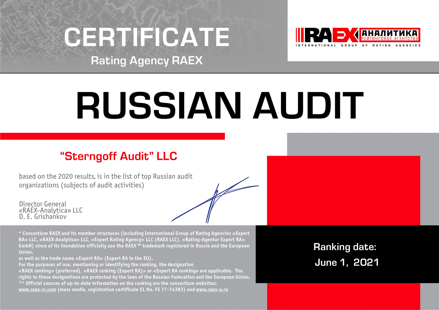 Sterngoff Audit enters the top-50 largest audit and consulting ...